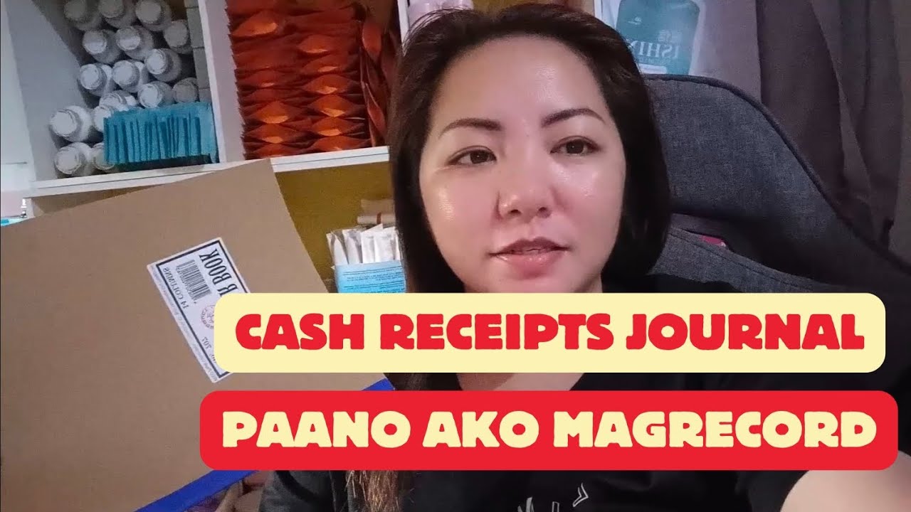 Paano ako magrecord sa Cash Receipts Journal - YouTube