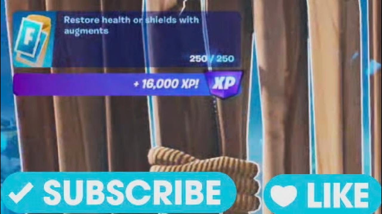 Restore Health or Shield with Augments - Fortnite - YouTube