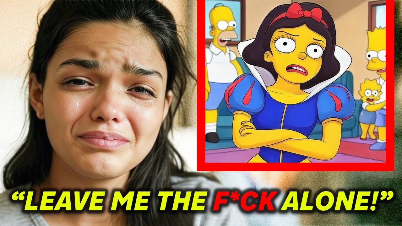 Rachel Zegler HUMILIATED as The Simpsons DESTROY Snow White Flop - YouTube
