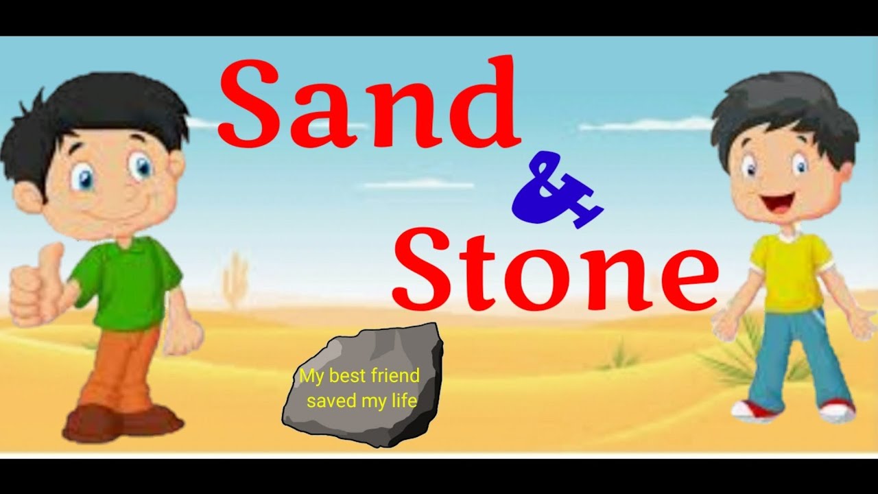Sand And Stone /Kids Moral Story - YouTube
