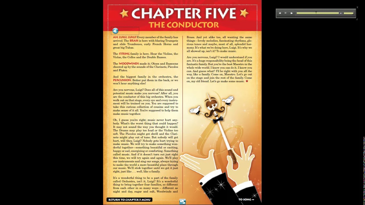 Luigi's Baton Chapter 5 Story - The Conductor - YouTube