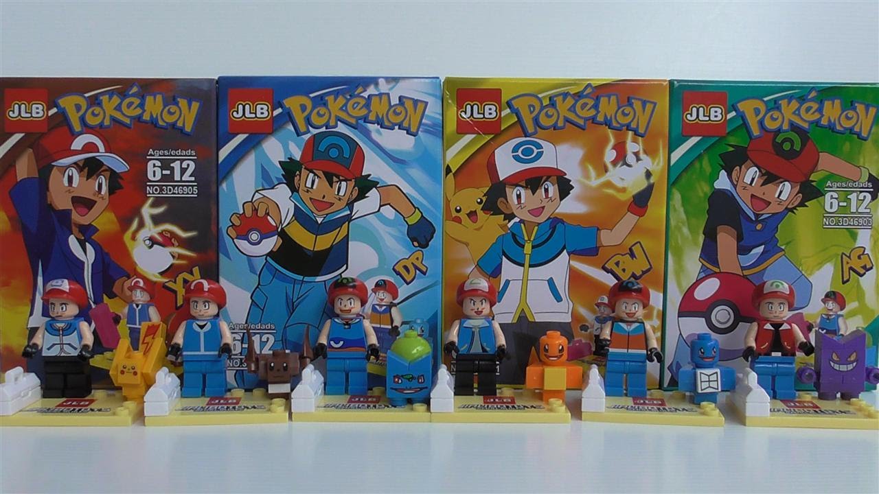 Reviewของเล่น Lego Pokemon Trainers - YouTube