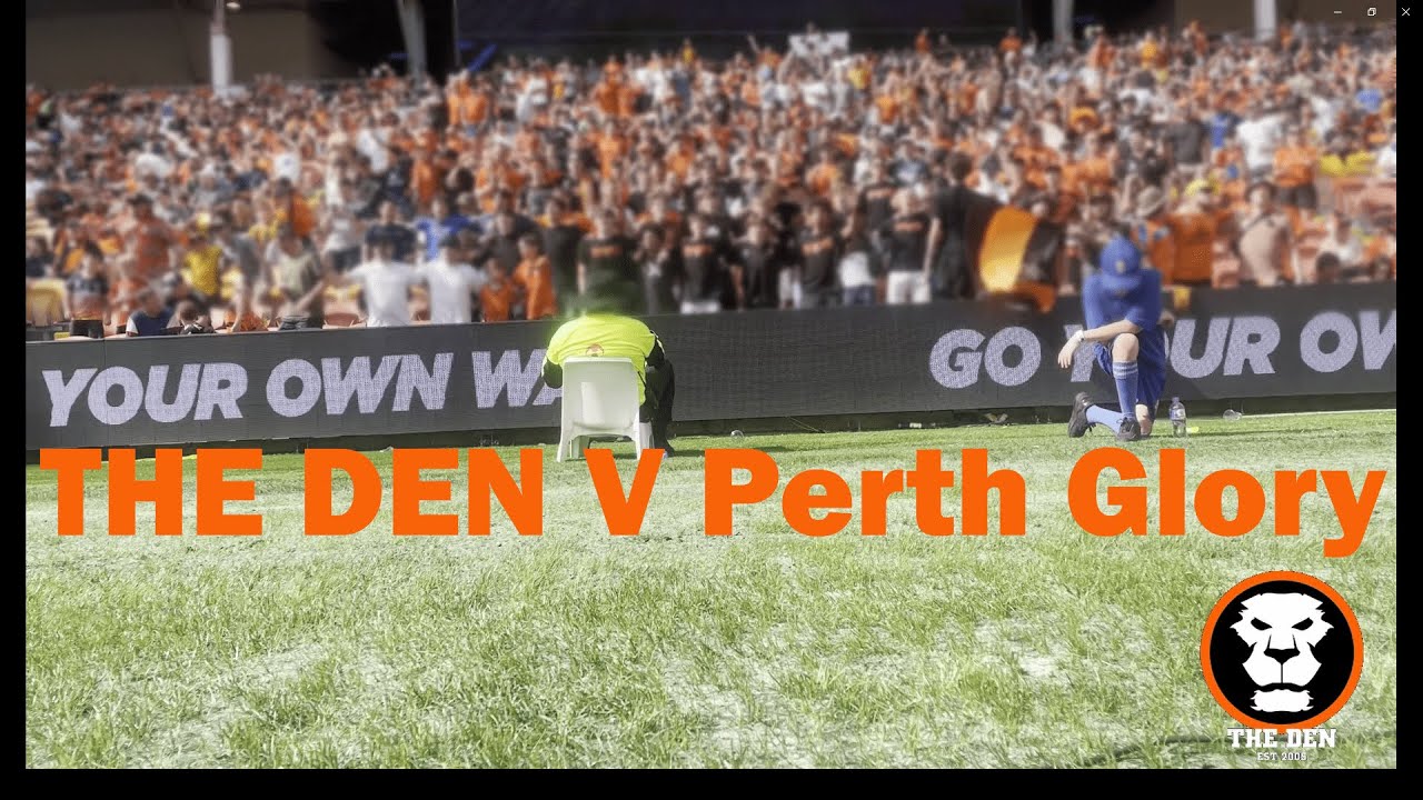 THE DEN | RD5 March & Atmosphere V Perth Glory | 26/11/23 - YouTube