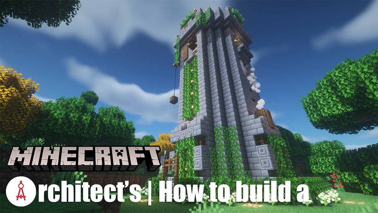 Architect's | How To build A Watchtower In Minecraft - YouTube