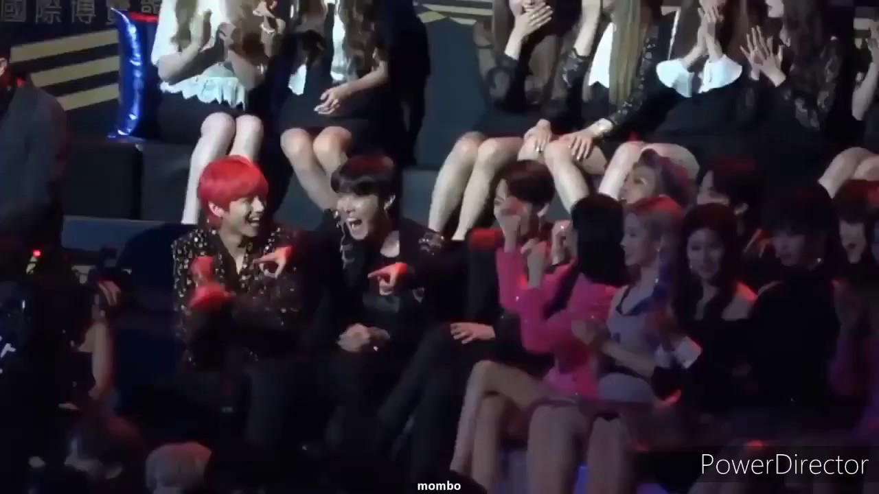 BTS being extra in award show - YouTube