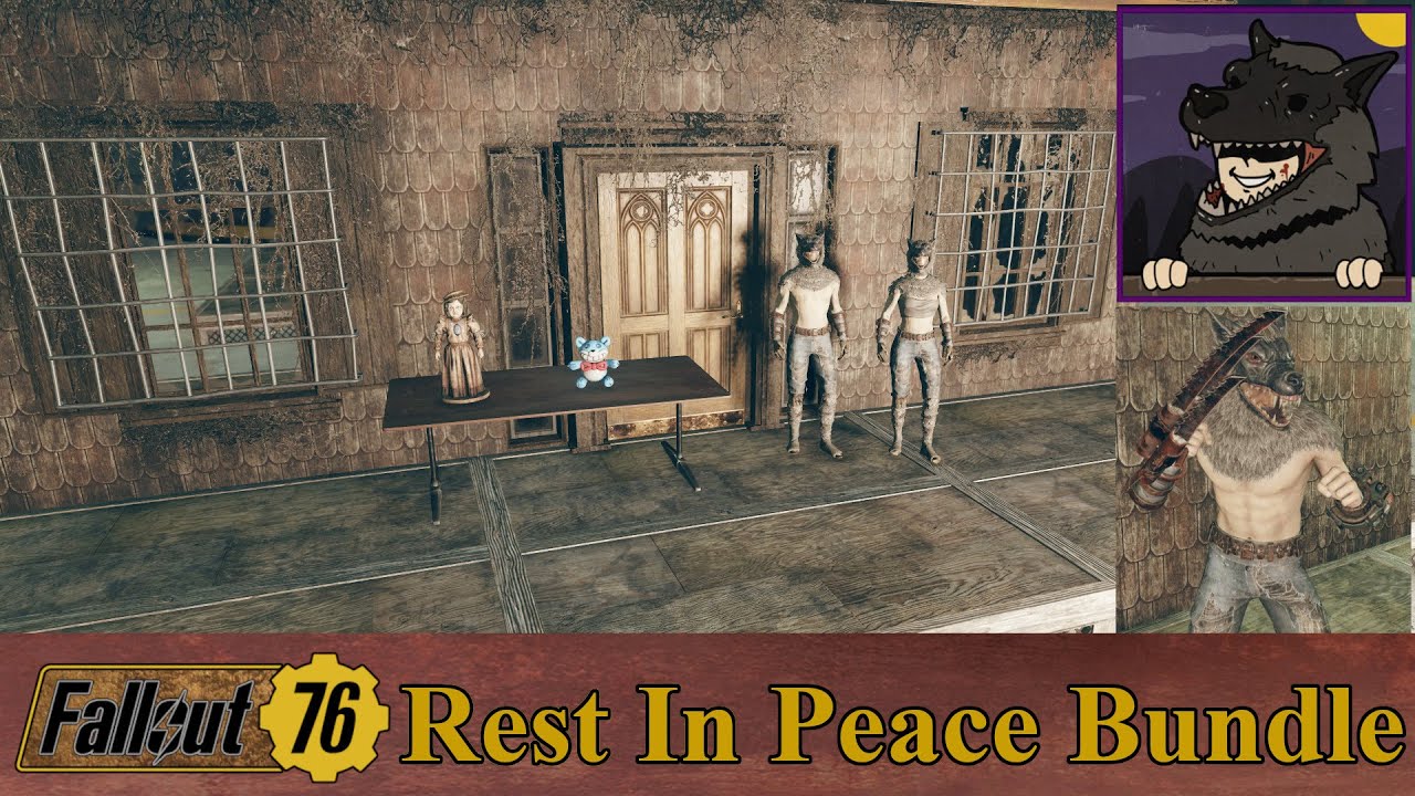 Fallout 76 - Rest In Peace Bundle - Showcase - YouTube