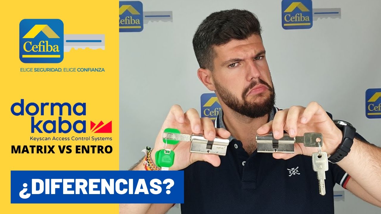 Kaba ENTRO vs Kaba MATRIX PLUS - 🧐 Buscamos las DIFERENCIAS entre los ...