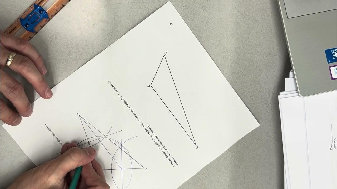 Points of Concurrency Constructions - YouTube