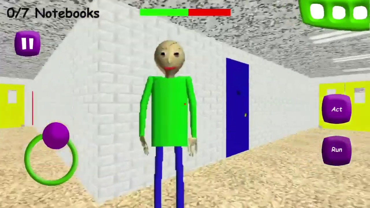 Baldi Basic First Version Android, Baldi Basic New iOS Update, Baldi ...