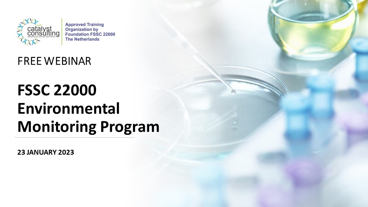 FSSC 22000 Environmental Monitoring Program - YouTube