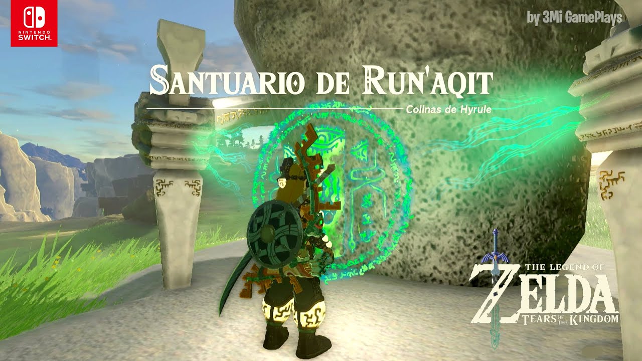 ¿CÓMO RESOLVER EL SANTUARIO DE RUN'AQIT? - MEDIO DE TRANSPORTE | TLOZ ...