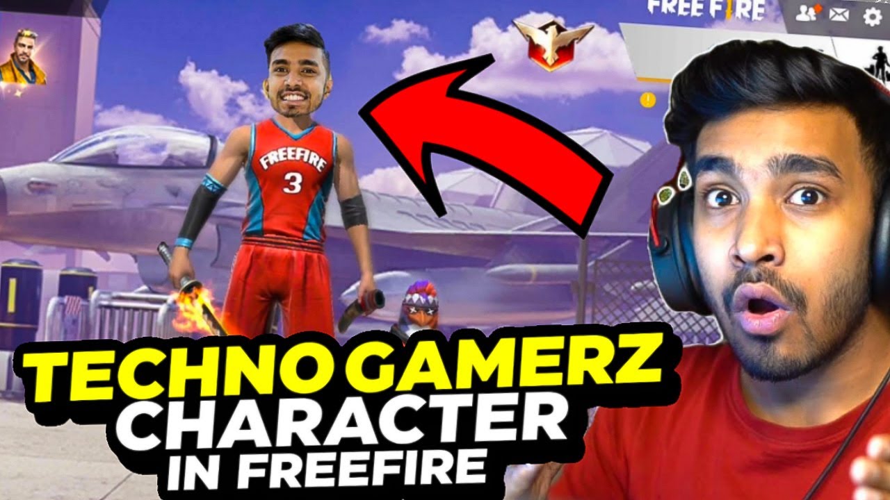 @TechnoGamerzOfficial as character in freefire || gaming Freak - YouTube