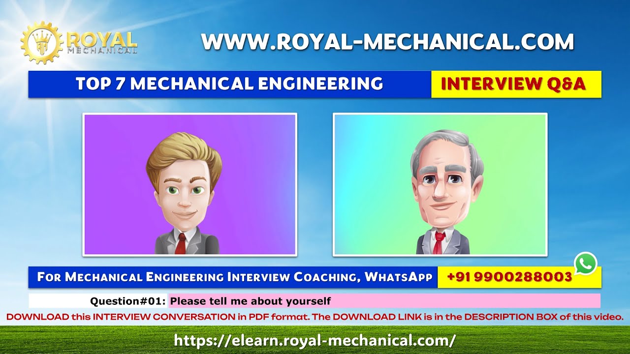 Top 7 Mechanical Engineering Interview Questions & Answers for 2024 ...
