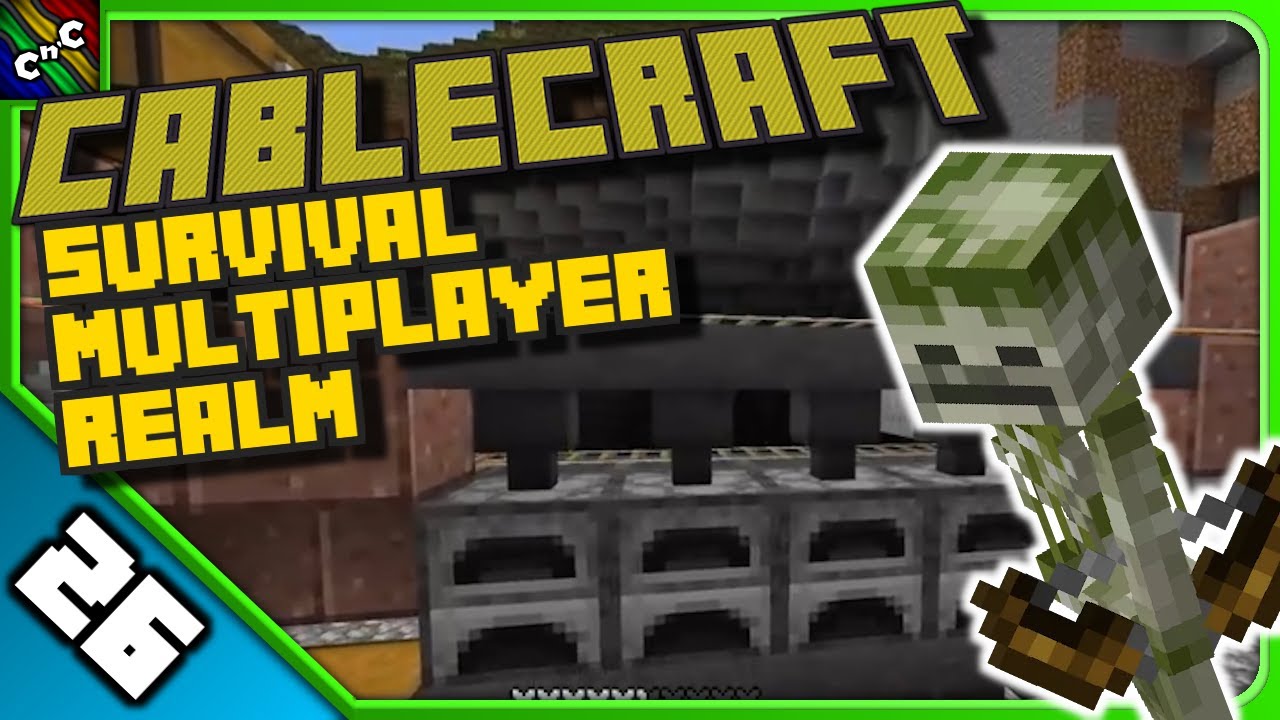 AUTO SMELTER SETUP! | CableCraft: Minecraft Survival REALM Episode 26 ...