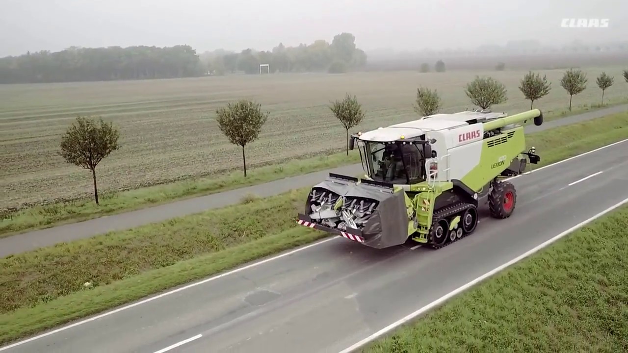 Claas Corio Conspeed crop harvester. Комбайн. - YouTube