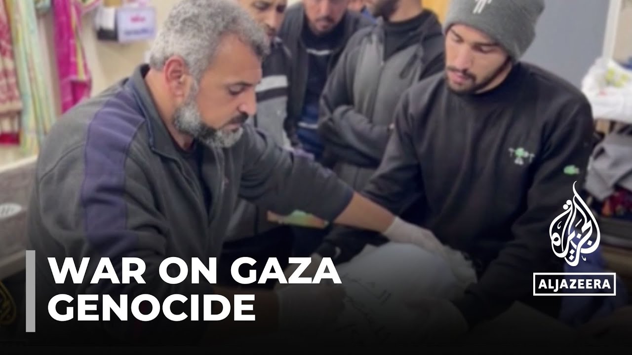 Genocide in Gaza: White burial shrouds coverings portray surge in ...