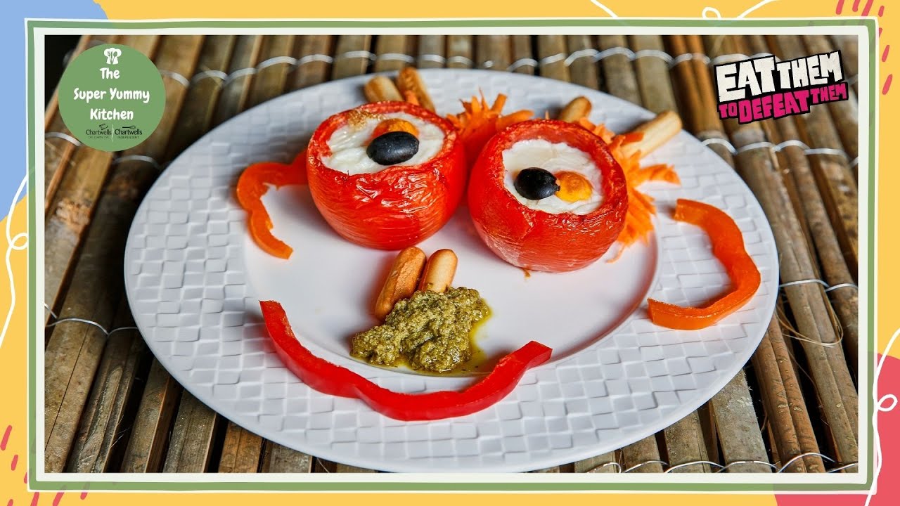 GOGGLY-EYED TOMATOES! | The Super Yummy Kitchen | Eat Them To Defeat ...