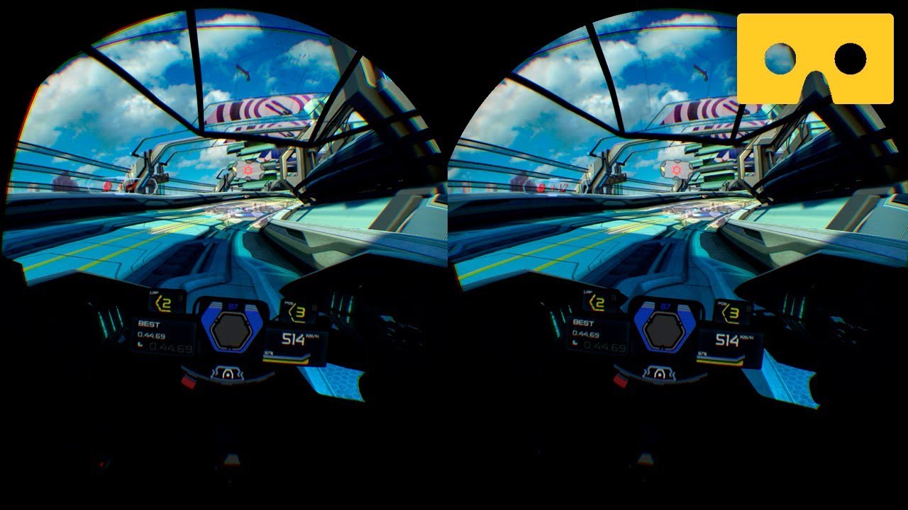 WipEout Omega Collection [PS VR] - VR SBS 3D Video - YouTube