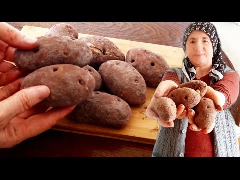 Bunların Poğaça Olduğuna Kimse İnanmıyor! Patates Şekilli Poğaça