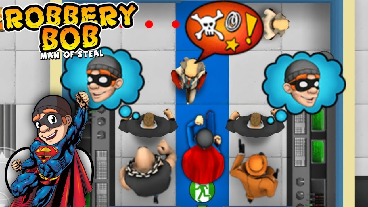 Robbery Bob - Biffen, Super Bob and Dealer Gameplay Perfect Part 9 - YouTube