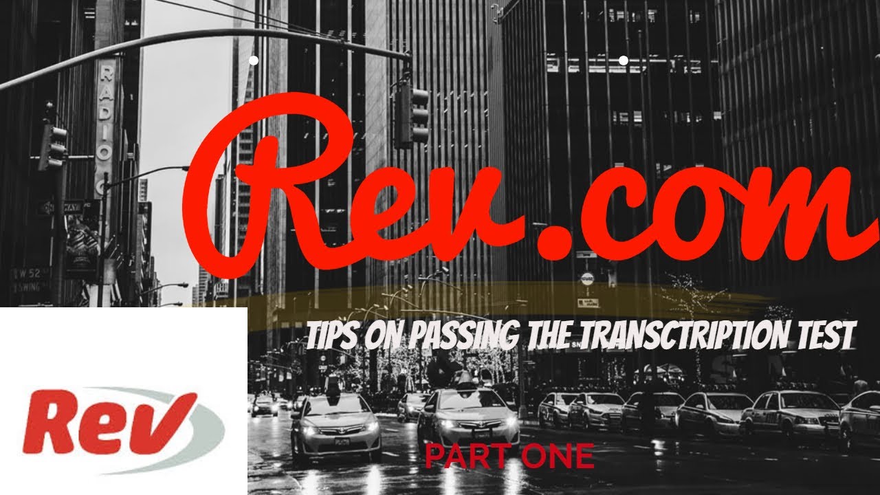 Rev Transcription Test -Online Jobs - YouTube