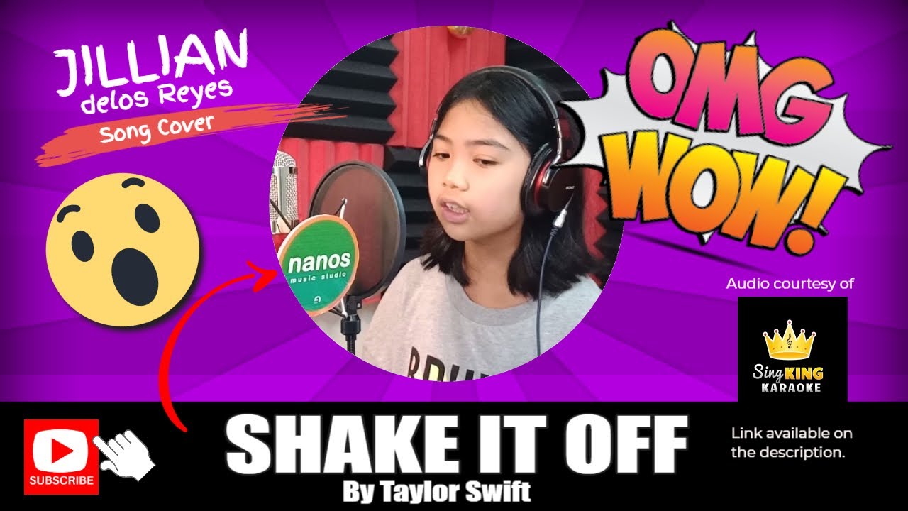 JILLIAN - SHAKE IT OFF SONG COVER - YouTube
