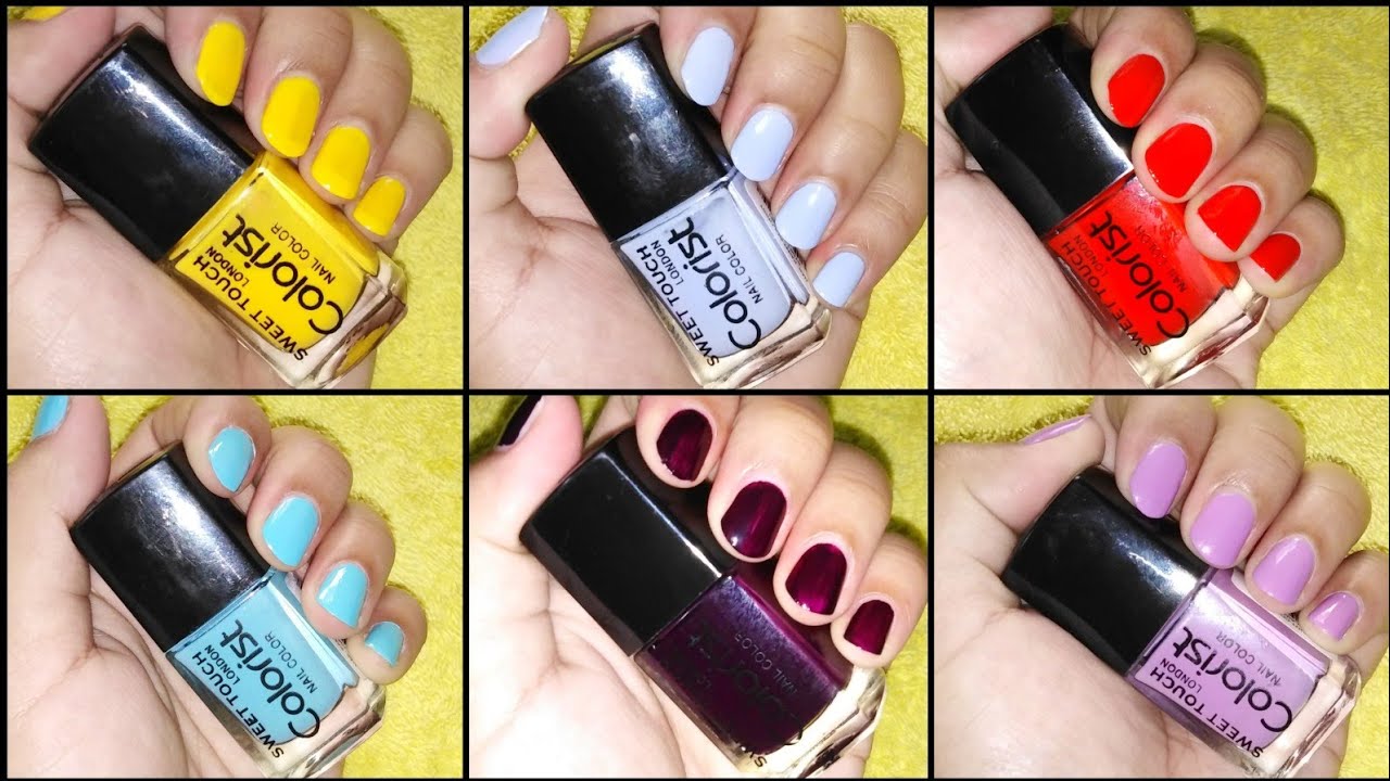 Sweet touch london colorist nail polishes with numbers || SWEET TOUCH ...