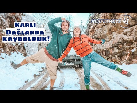 5 GÜN KARAVANIMIZA MİSAFİR OLUN | KARLI DAĞLARDA KAYBOLDUK! Yeni Keşifler | Van Life / TRABZON