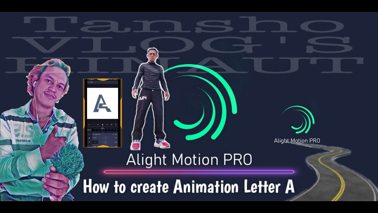 Letter A Animation clip tutorial | - YouTube