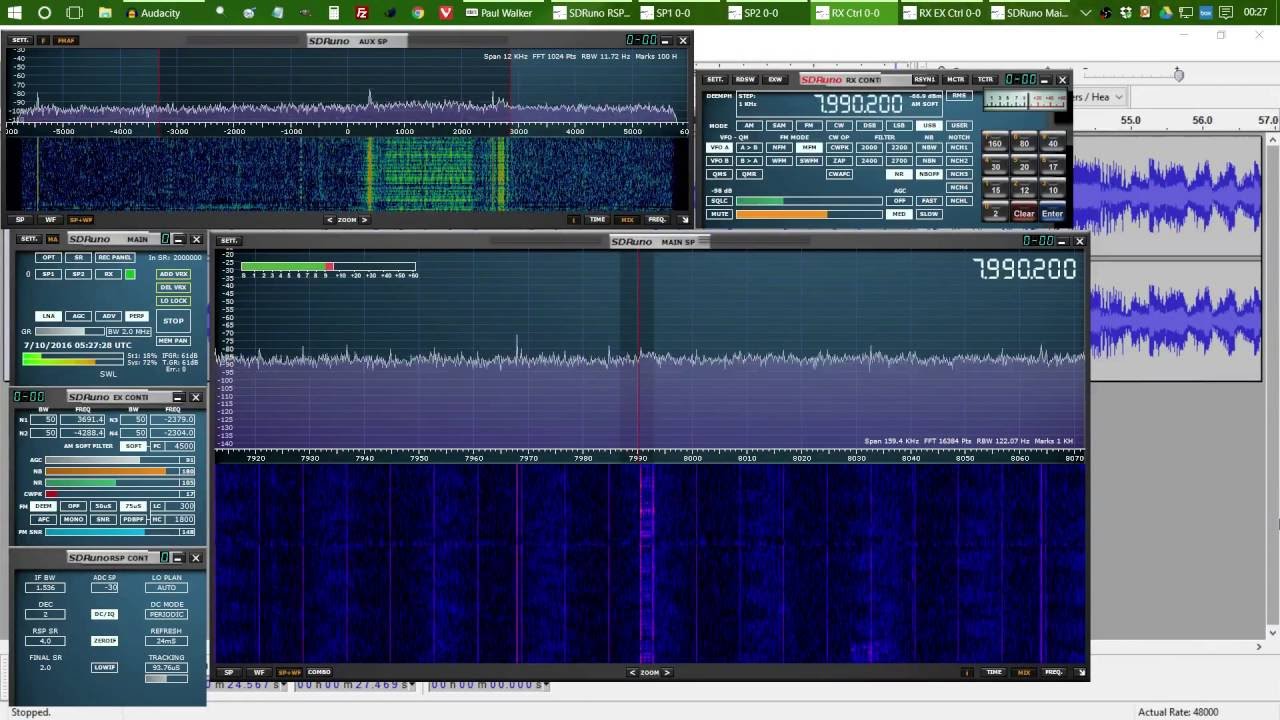7990 kHz TADIL Link-11 sample - YouTube