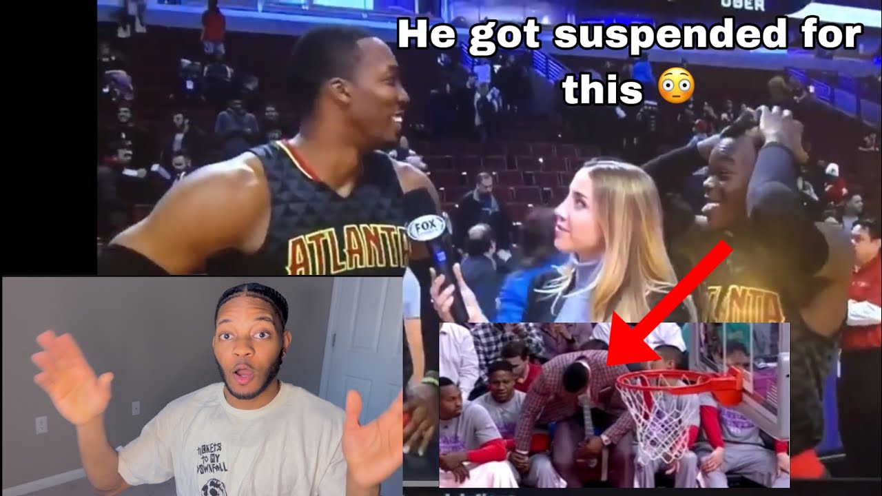 Reacting To DWIGHT HOWARD SUS MOMENTS *HE'S WILD* - YouTube