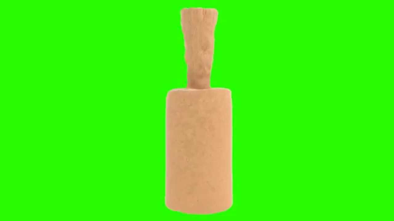 cream liquid in green screen free stock footage - YouTube