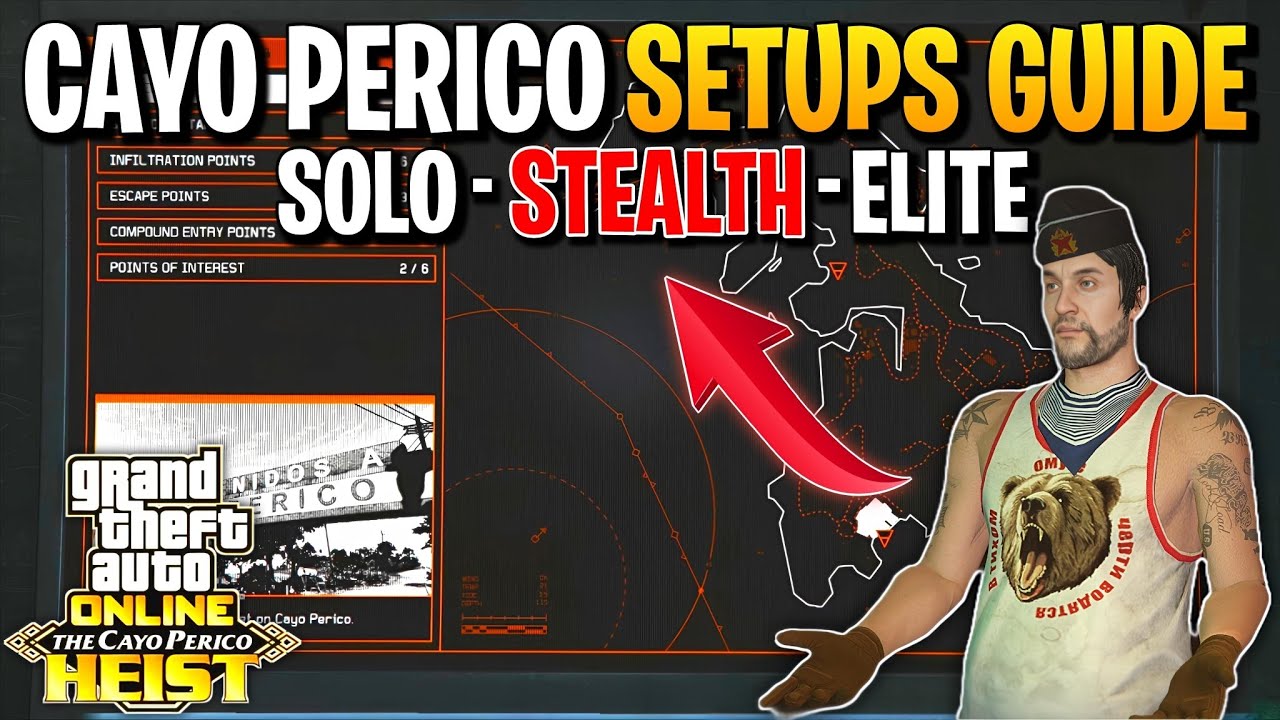 Solo Cayo Perico All SETUP Guide 2026 Easy 2.2 Million in 35 Mins ...