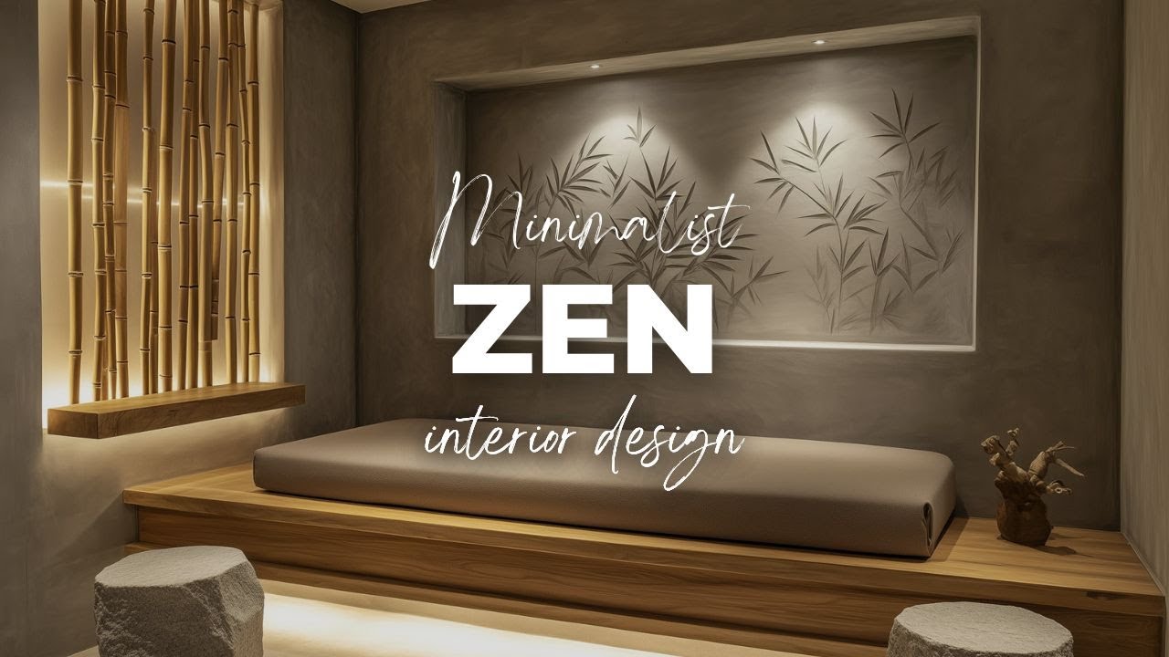 Zen Minimalist Interior Design : Make Your Home a Haven of Calm [4K ...