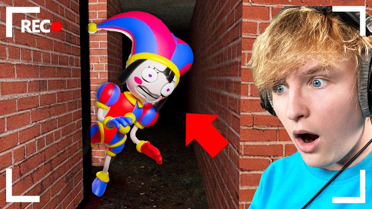 AMAZING DIGITAL CIRCUS in a MAZE... (Scary) - YouTube