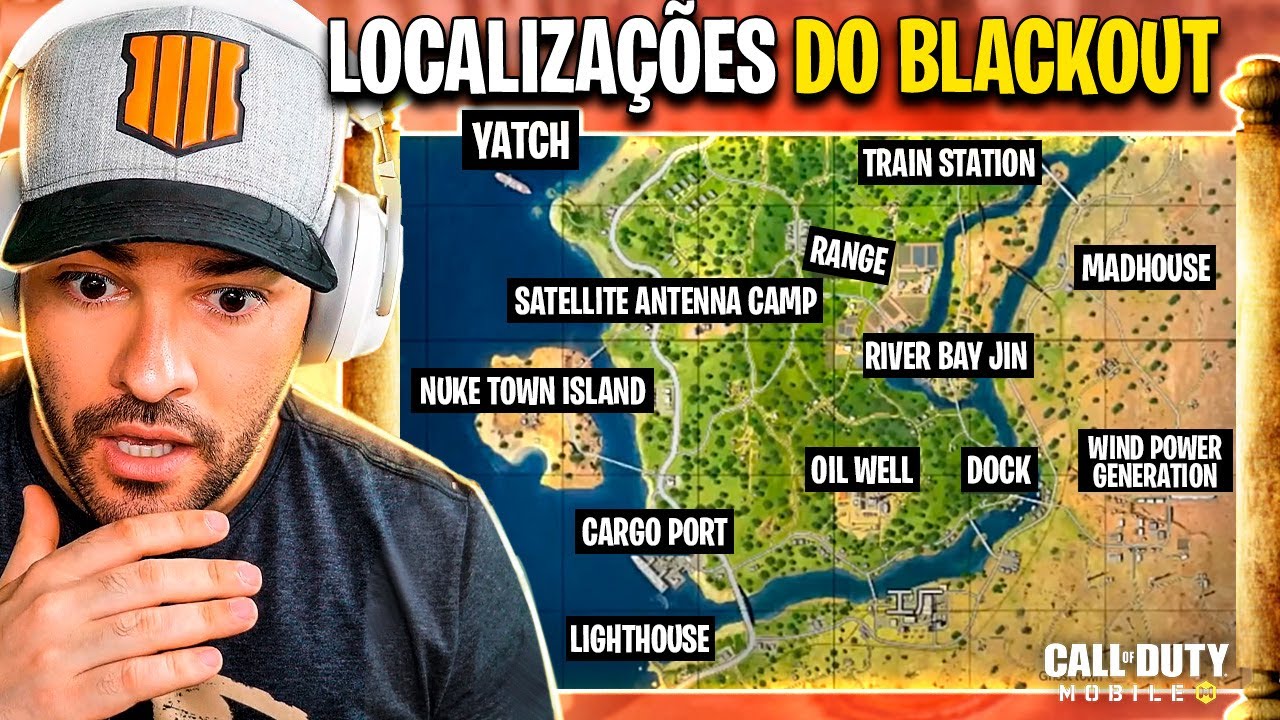 Todas *LOCALIZAÇÕES do BLACKOUT* o Novo Mapa da SEASON 8 do COD Mobile ...