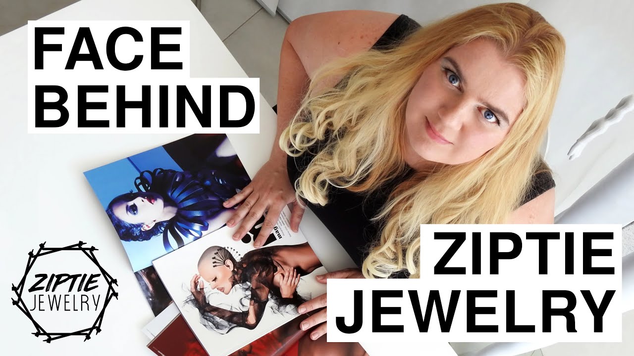 Face Behind Ziptie Jewelry - YouTube