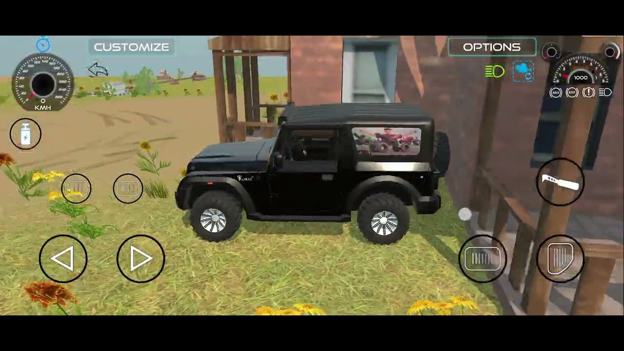🚙🚙🚙🚙Ther say modify kar Kay 🚗🚗🚗 uosako pahad say gira diya 🪔🪔 Thar ko ...