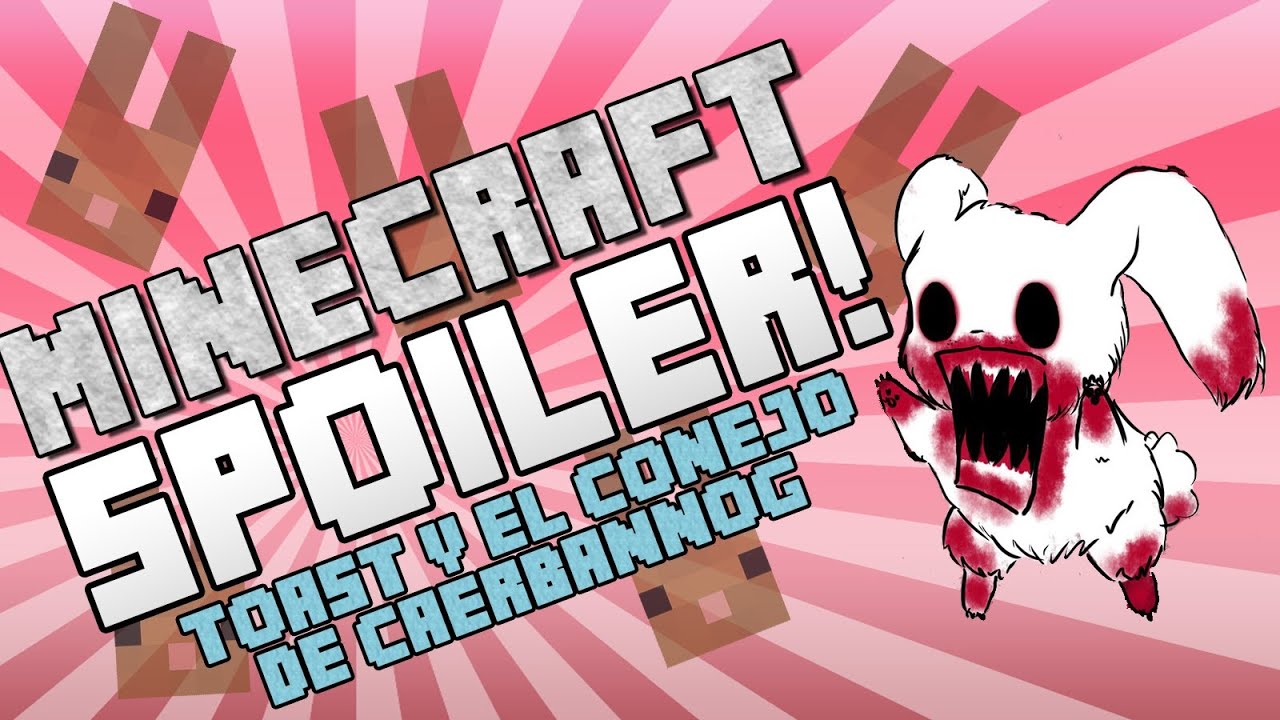 Minecraft Spoiler: Toast y el conejo asesino de Caerbannog - YouTube