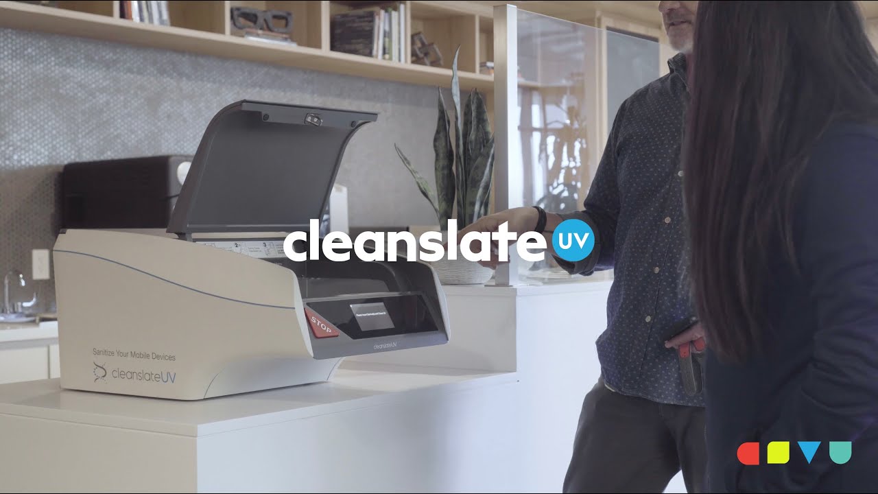 Intro: CleanSlate UV Sanitizer for Cell Phones, Tablets & Portable ...