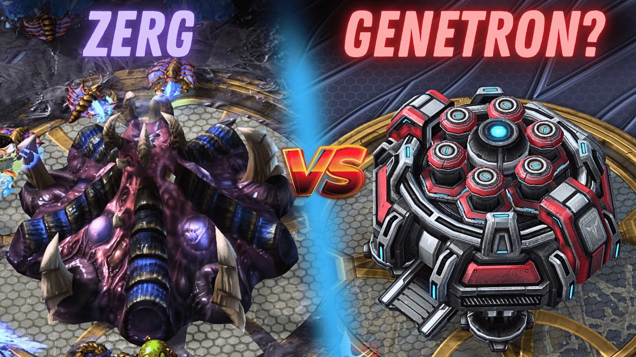 The Zerg Have a NEW Enemy? The Genetron! (Modded StarCraft 2 Cast ...