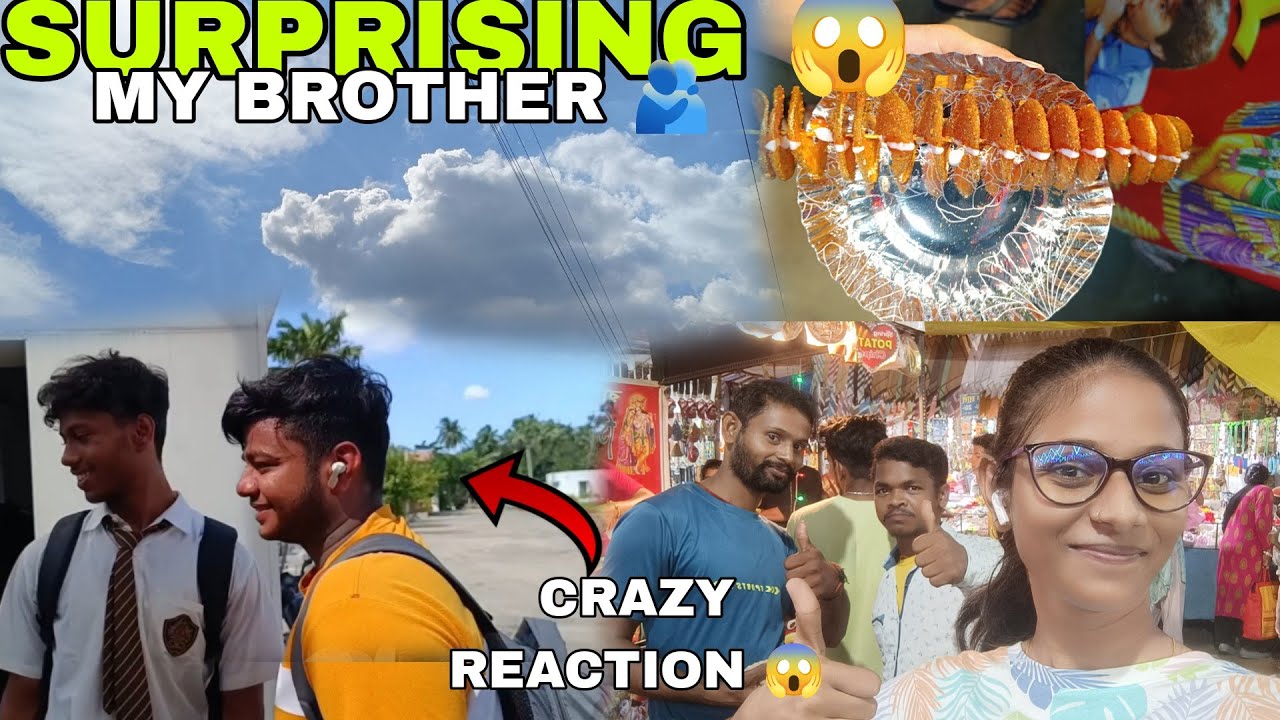 Got A Crazy😱 Reaction Suprising 😳 My Brother|Having Fun At Fair😇| - YouTube