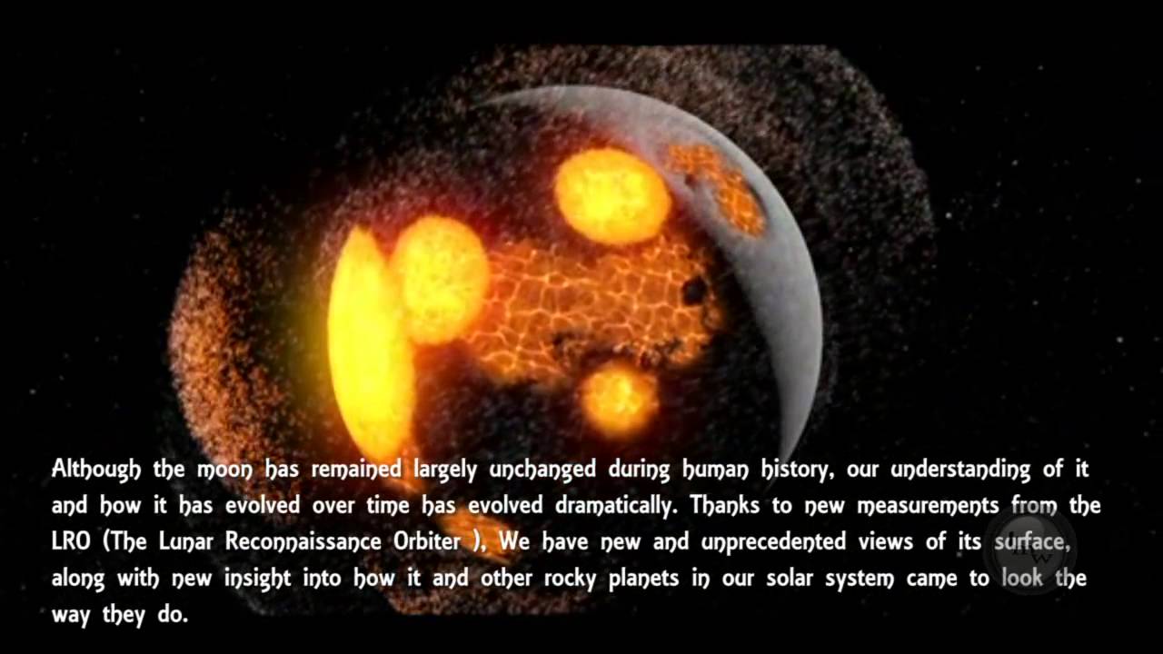 Evolution of the Moon How it was Born to Today 1 2 HD 720p - YouTube
