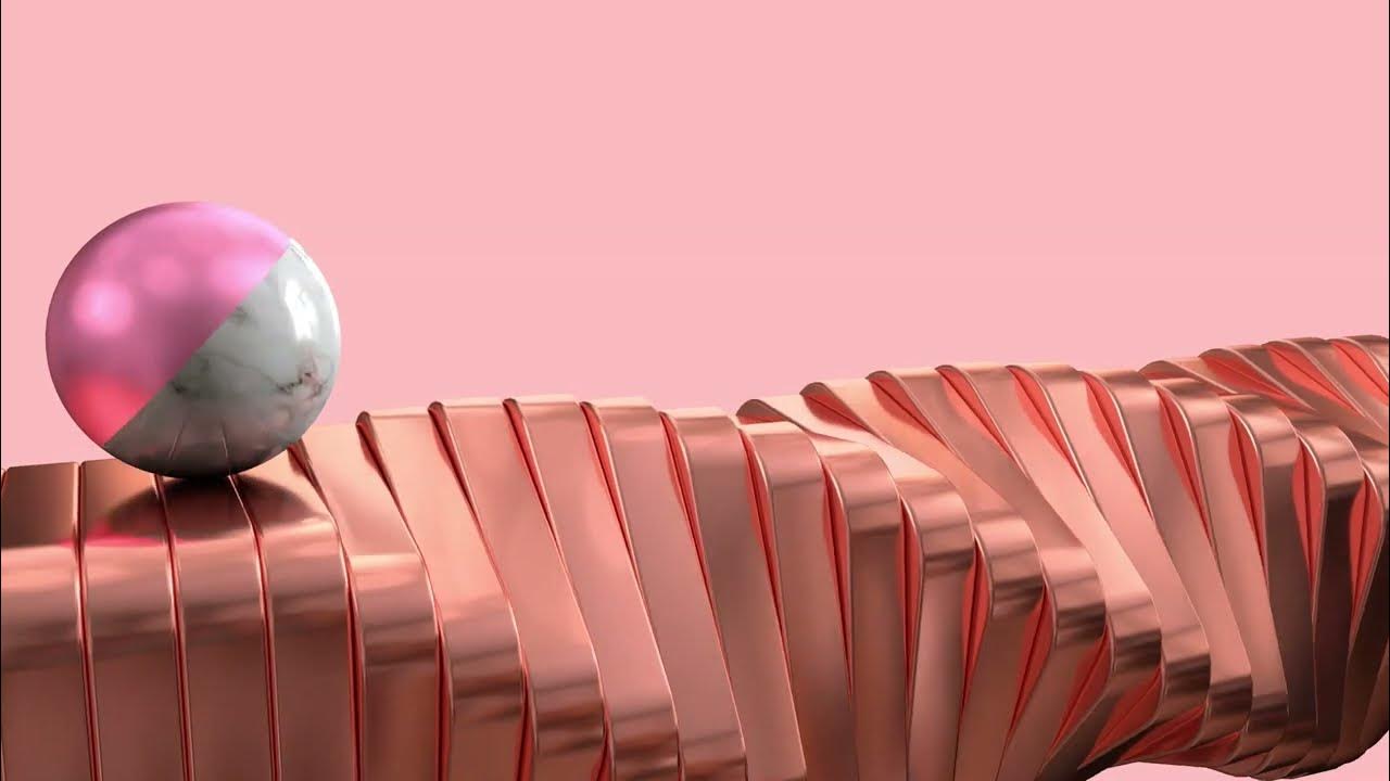 Satisfying Ball Roll Animation Loop - YouTube