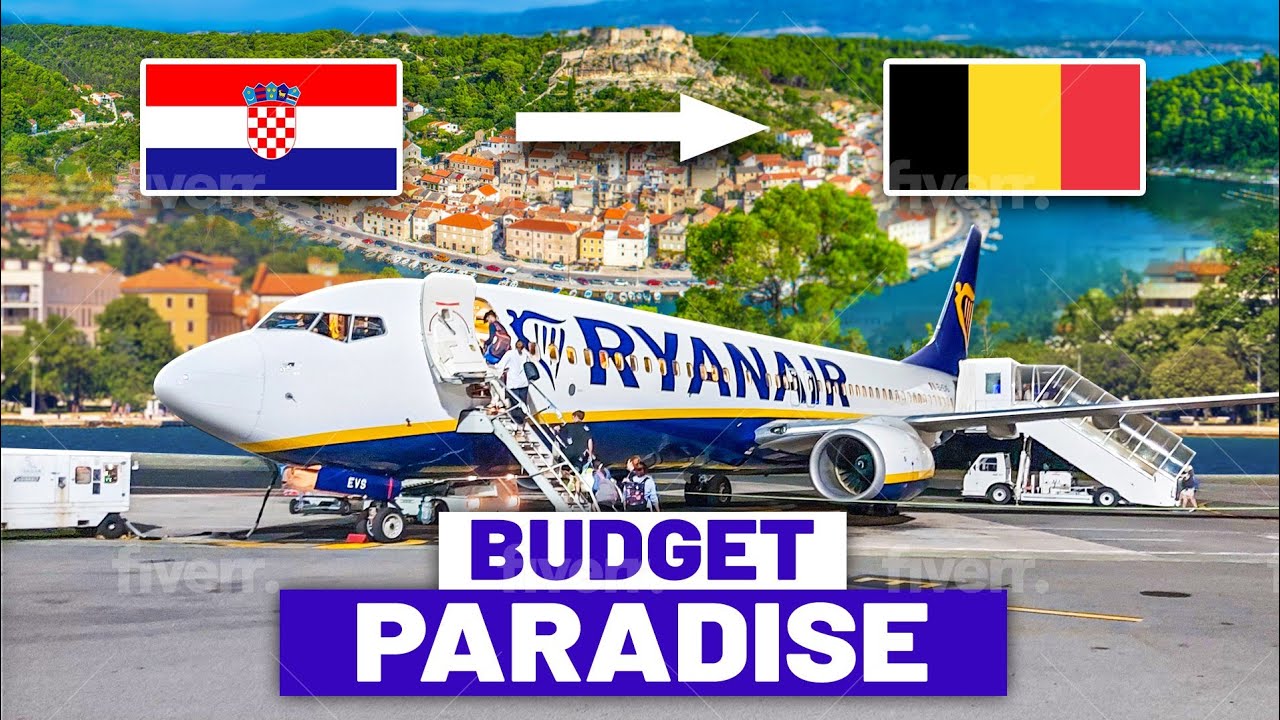 PRIVATE JETS and BUDGET AIRLINES | Boeing 737 to Zadar 🇭🇷 | RYANAIR ...
