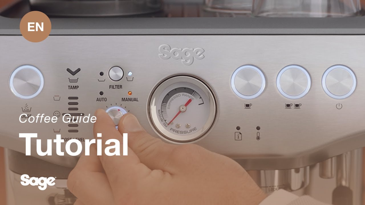 Tutorials - How to manually dose | the Barista Express™ Impress | Sage