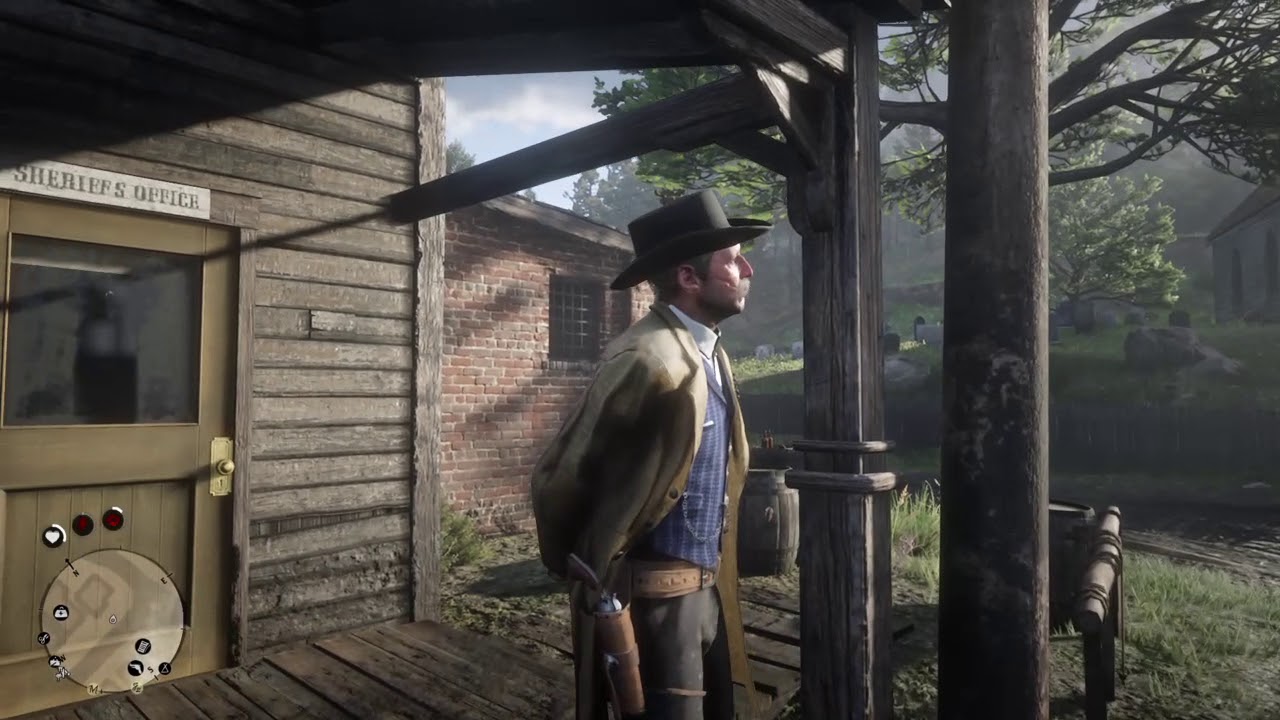 Red Dead Redemption 2 this sheriff is batman - YouTube