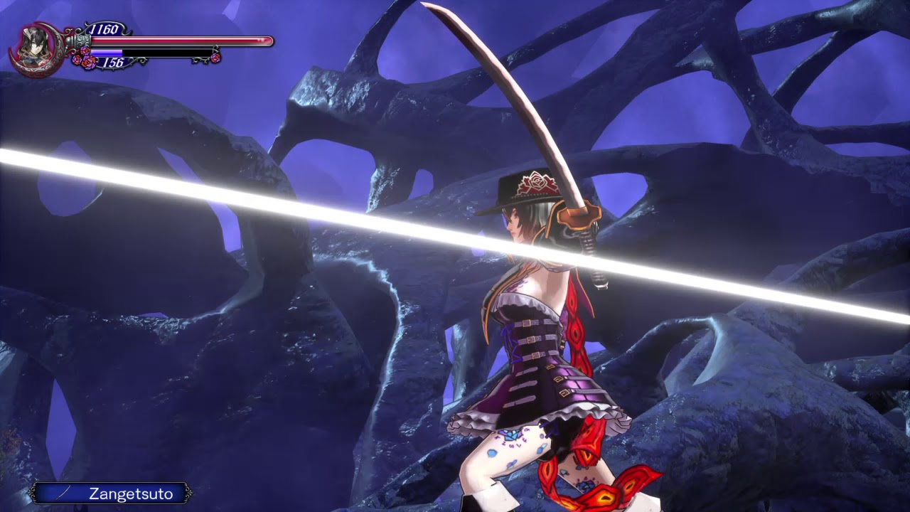 Bloodstained: Ritual of the Night - Zangetsu Round 2 Medal - YouTube