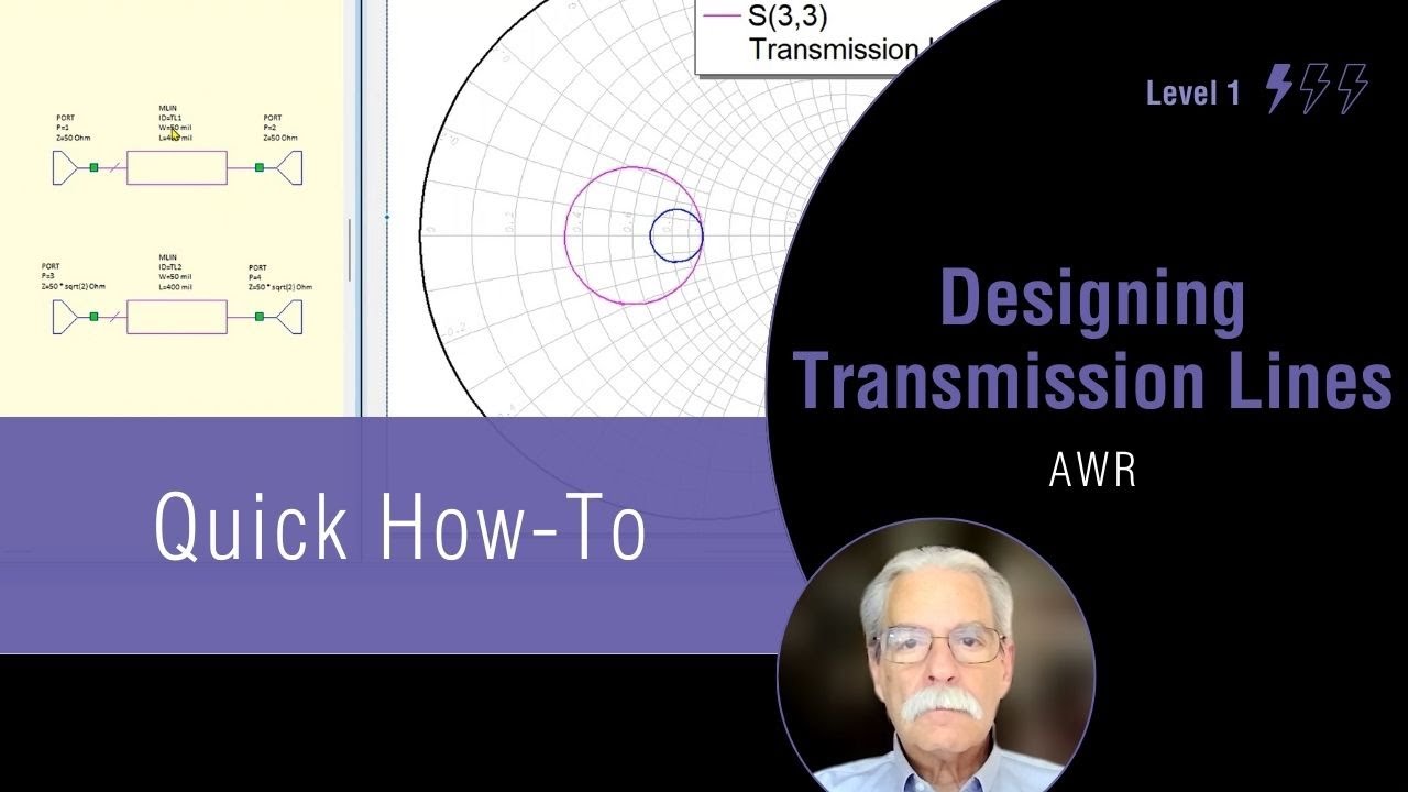 How to Design Transmission Lines for a Wilkinson Power Divider - YouTube