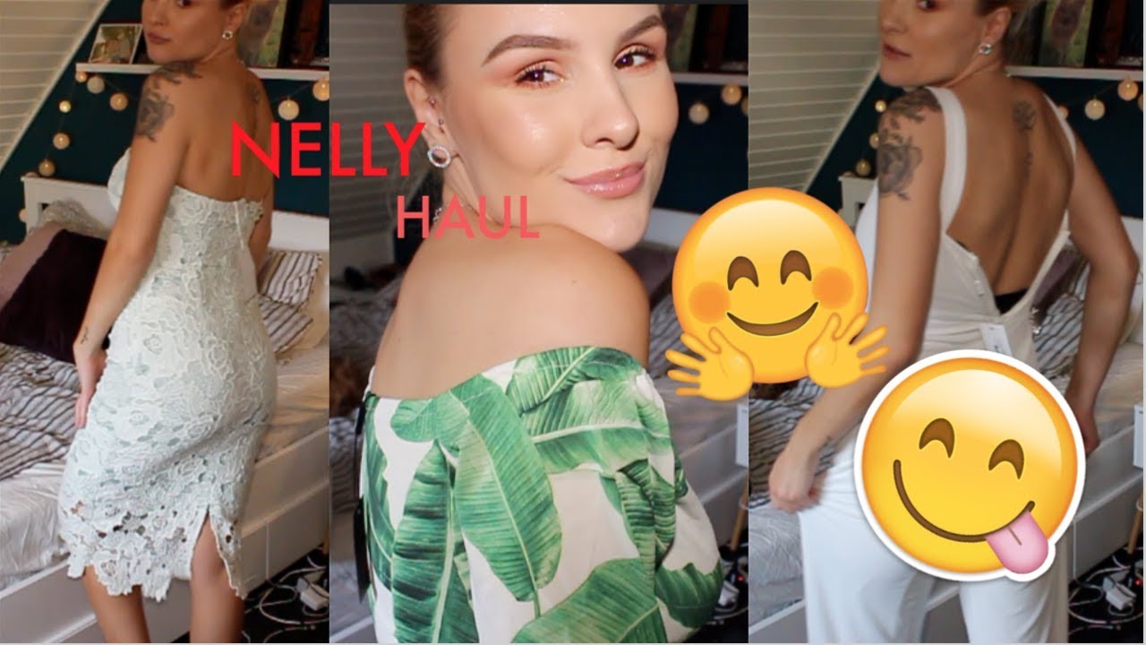 NELLY.COM TRY ON HAUL! ️ Mia angel - YouTube